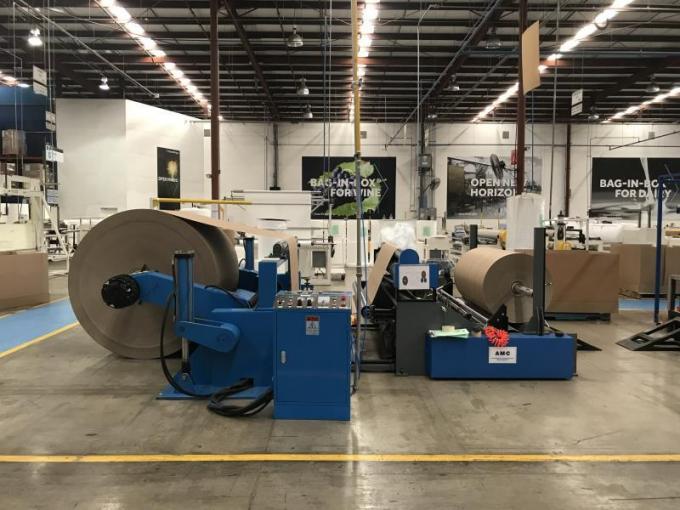 220V 380V 415V Paper Edge Protector Machine 125 - 600gsm Kraft Paper ...