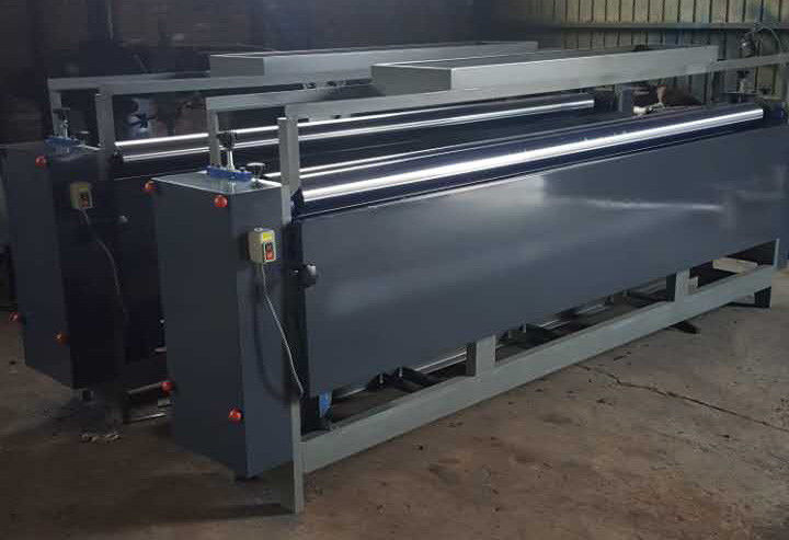 1900mm Width Paper Corrugator Machine Heavy Duty Manual Glue Pasting ...