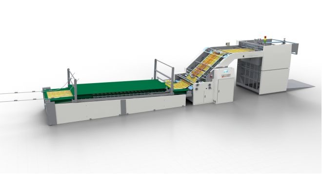 18.5KW High Speed Litho Laminator Machine Synchronous Servo Driven SDX-1200