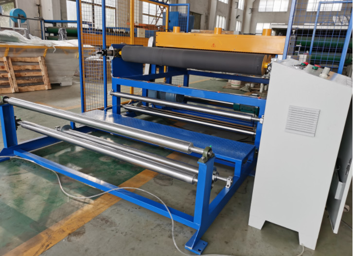 7.5KW Slitter Gluer With Rewinder 1600 Chrome Plated Roller